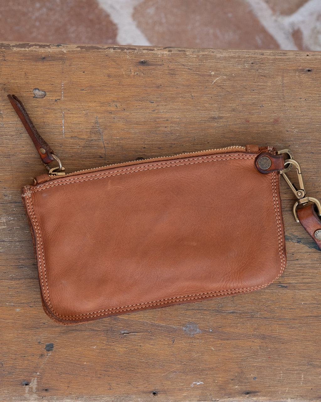 Flavia Medium Pouch - Rust – From Dust