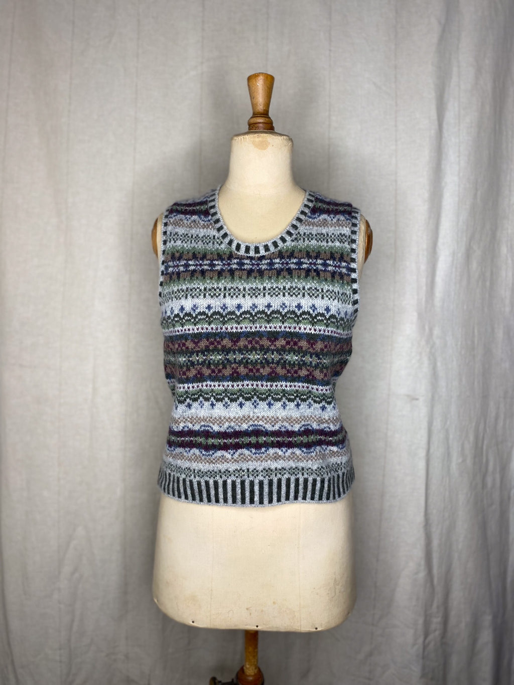 Westray Fairisle Vest - Glencoe – From Dust