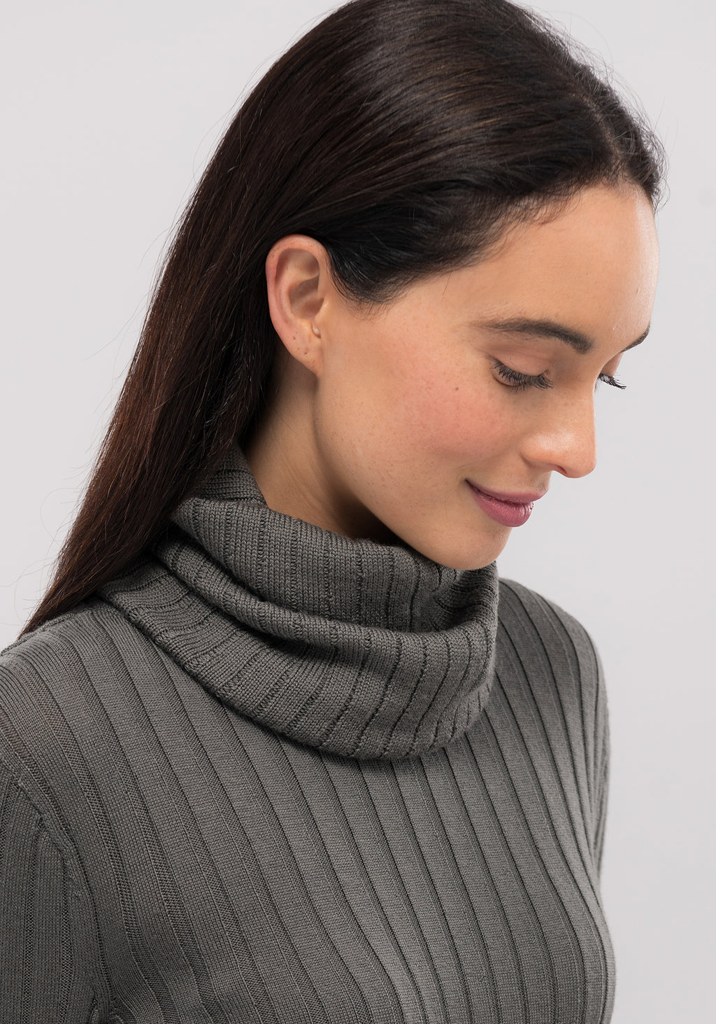 Rib Merino Snood – From Dust